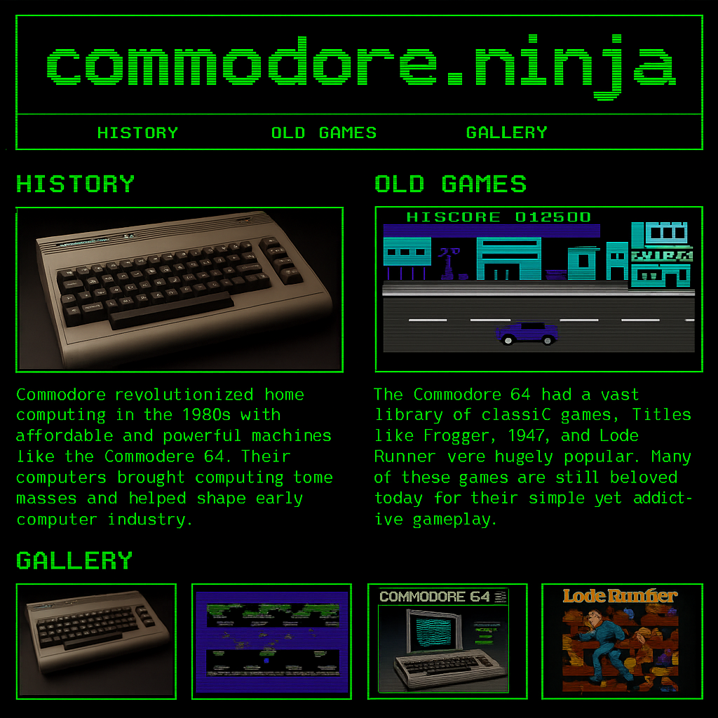 The History of Commodore - Commodore Ninja